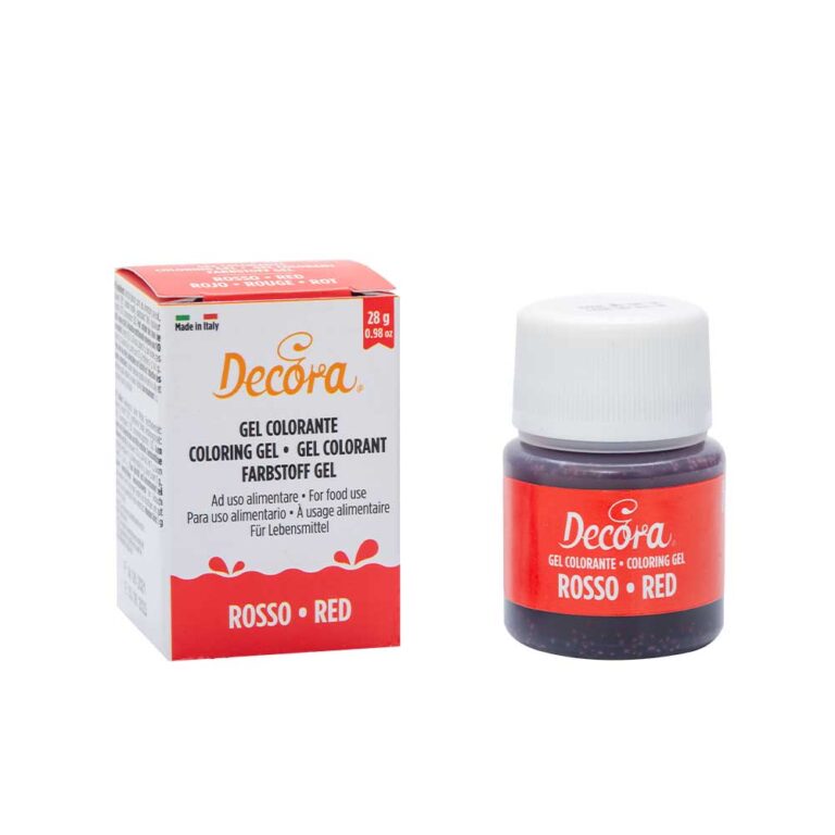Colorant gel rosu Decora 28g | Colorant alimentar rosu | Dulcinea